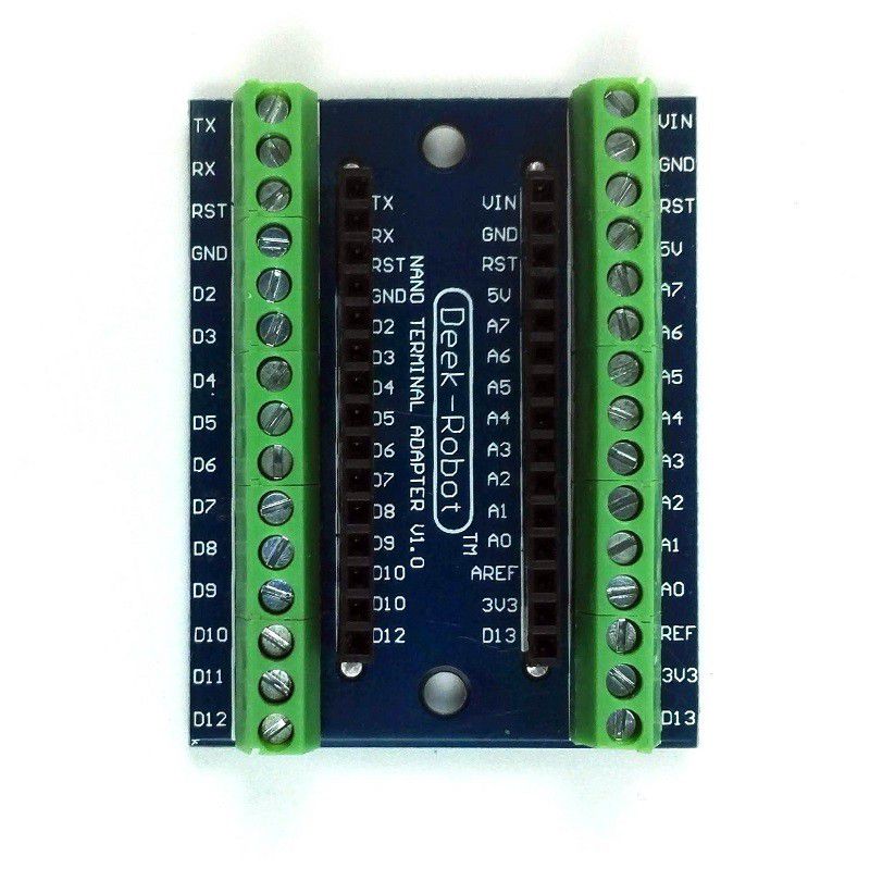 Terminal Breakout Board For Arduino Nano
